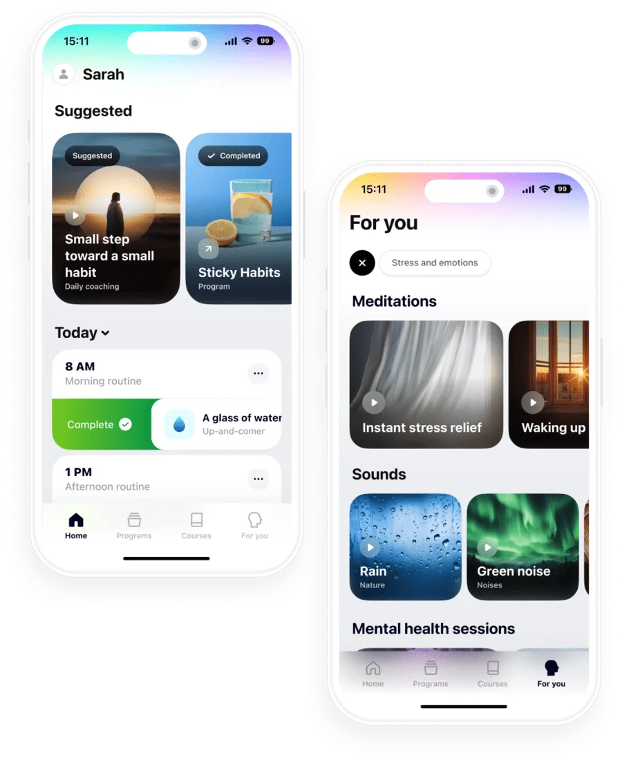 Your daily habit tracker and a personal coach