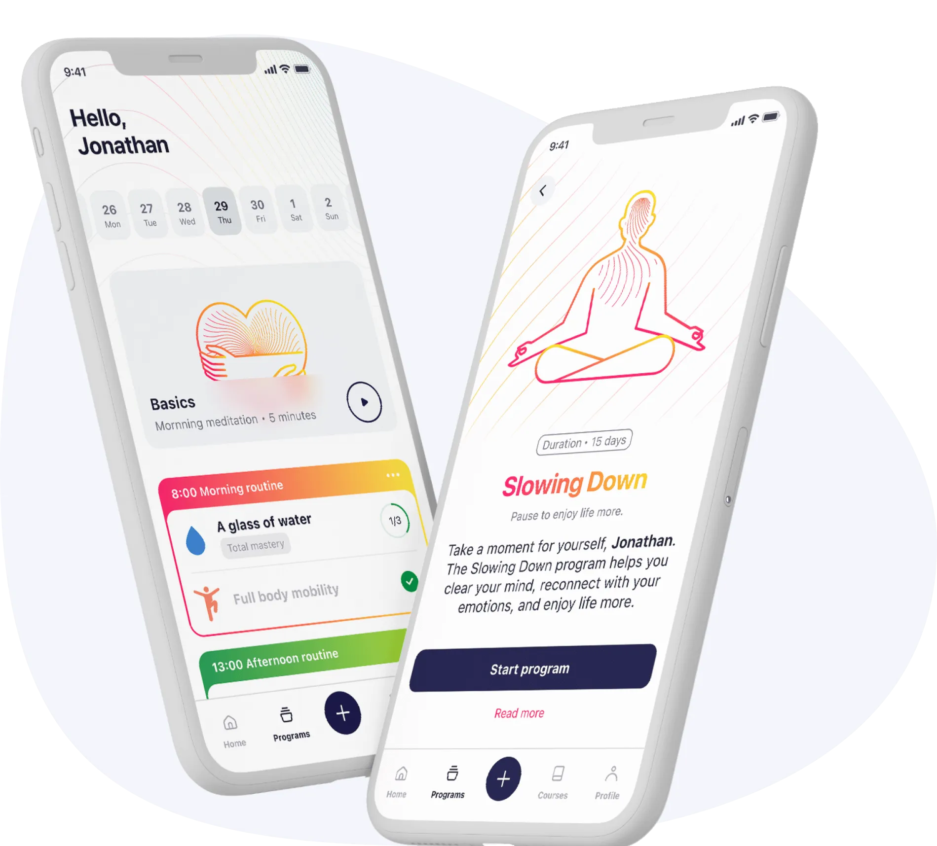 Your daily habit tracker and a personal coach